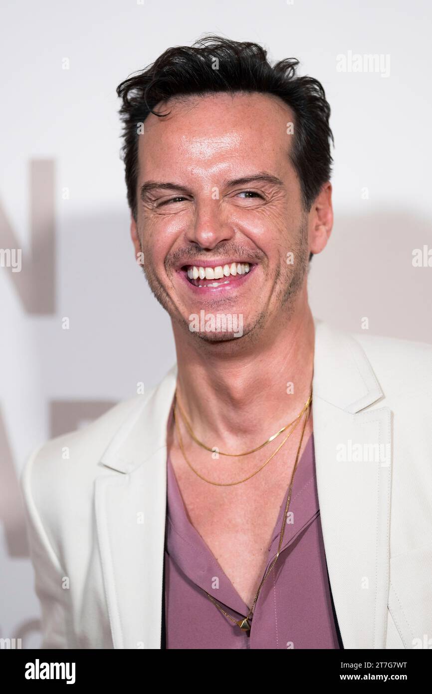 Andrew Scott poses for photographers upon arrival at the GQ Men of the ...
