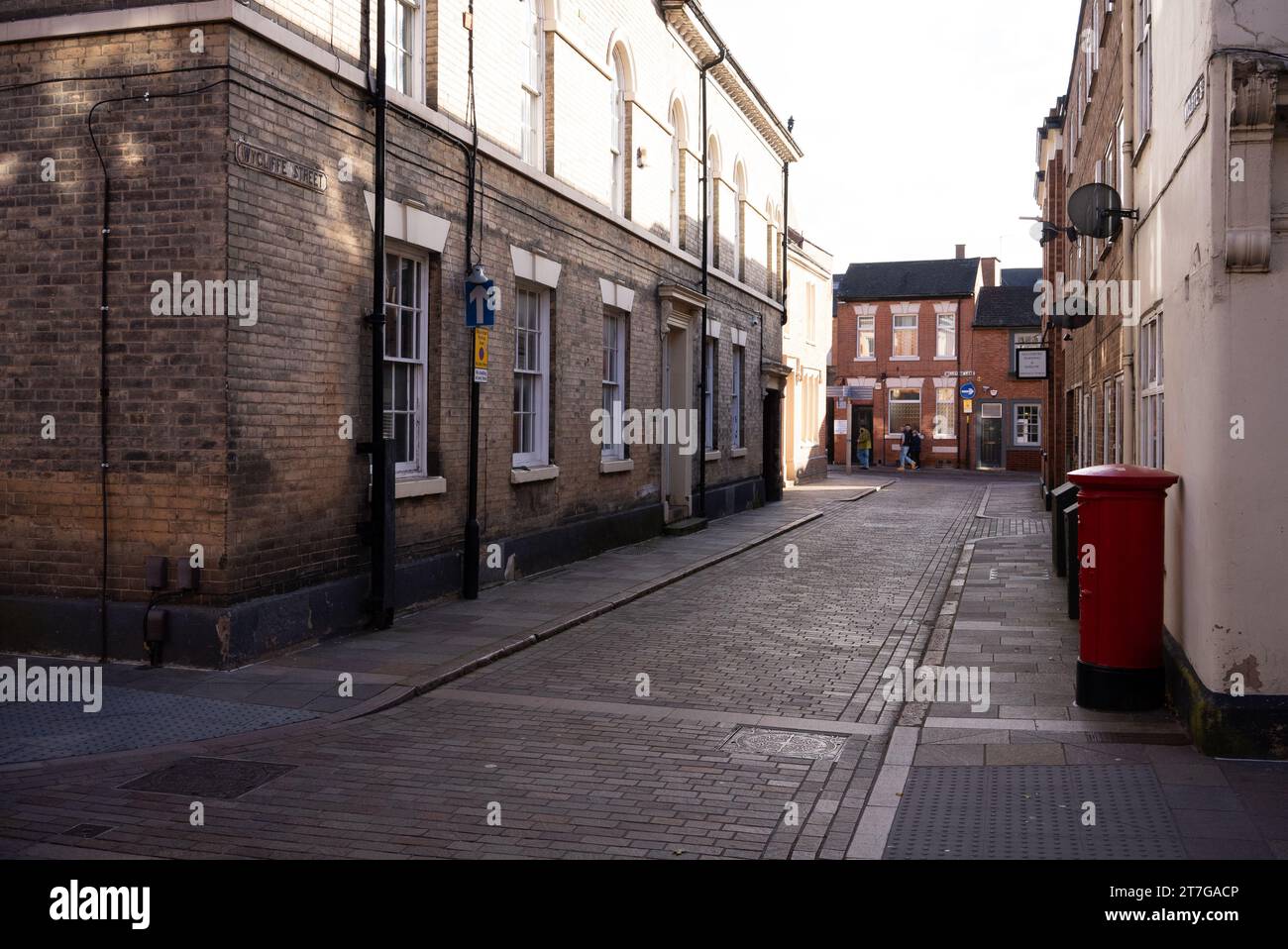 Old Street in Leicester Stock Photo - Alamy