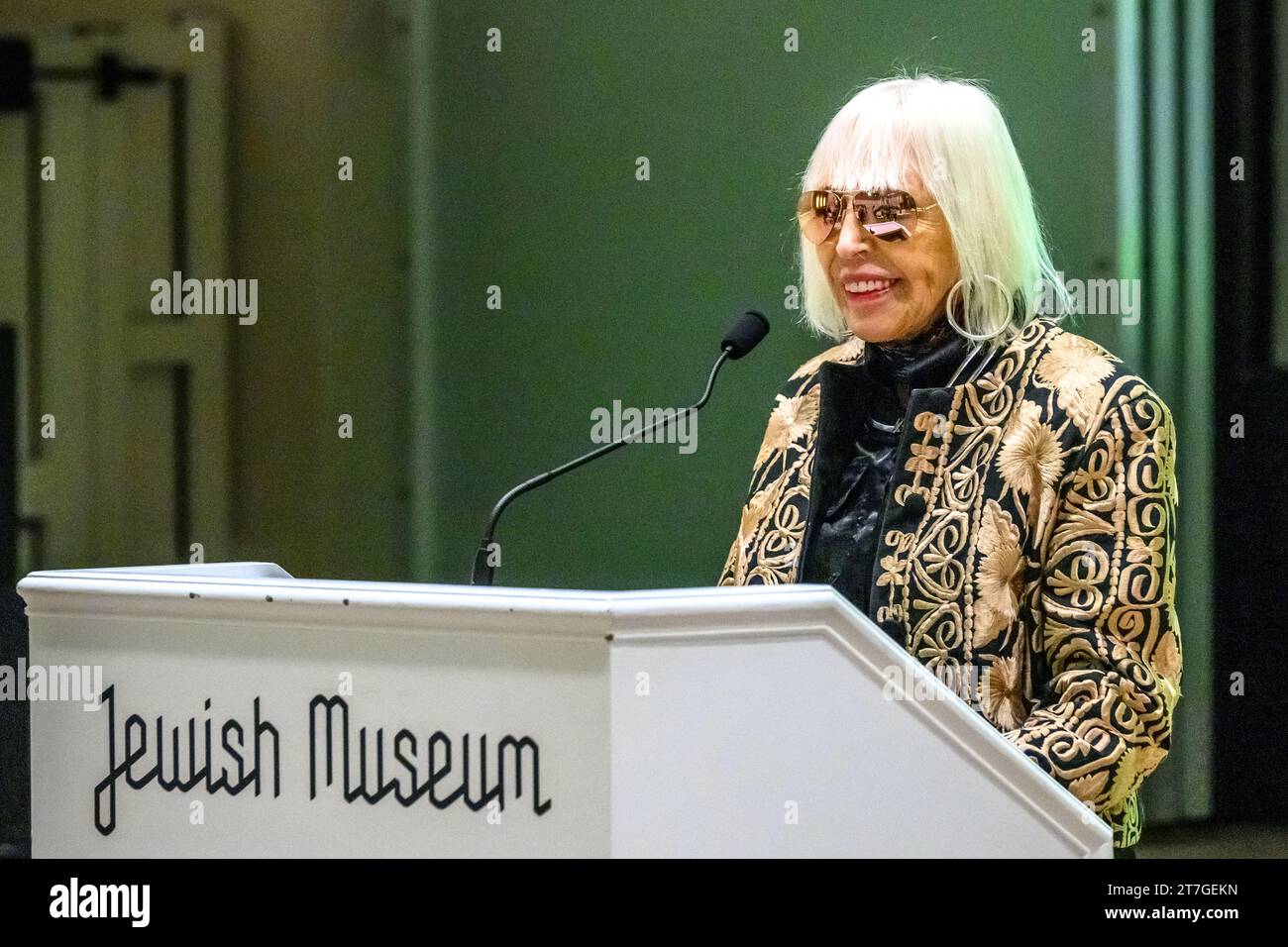 New York, USA, 15th Nov. 2023. Argentinian conceptual pop artist Marta ...