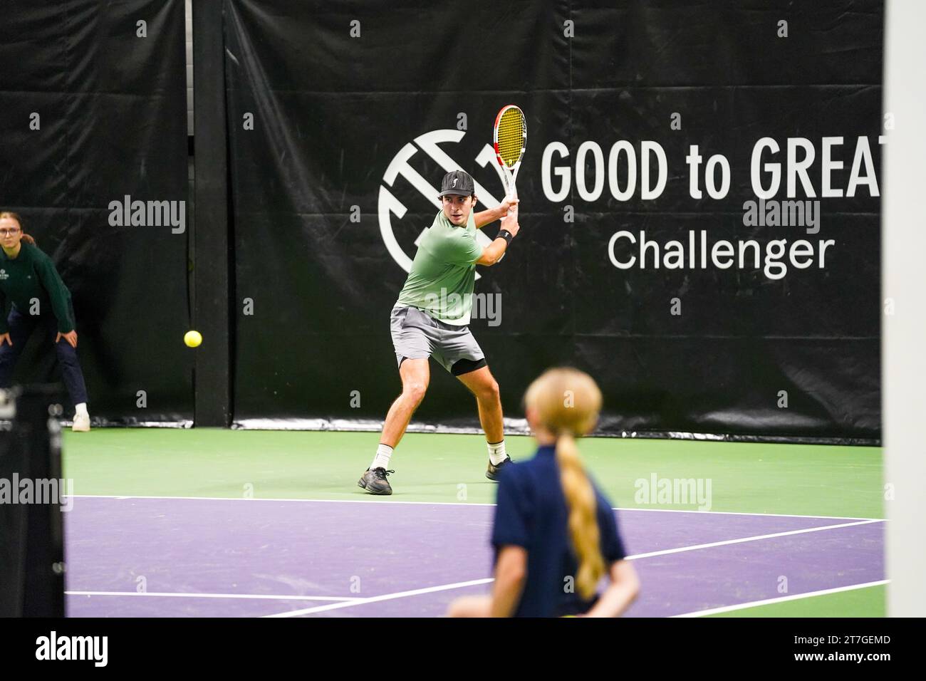Stockholm, Good To Great tennis academy, Sweden, 11 15 2023, Denis ...