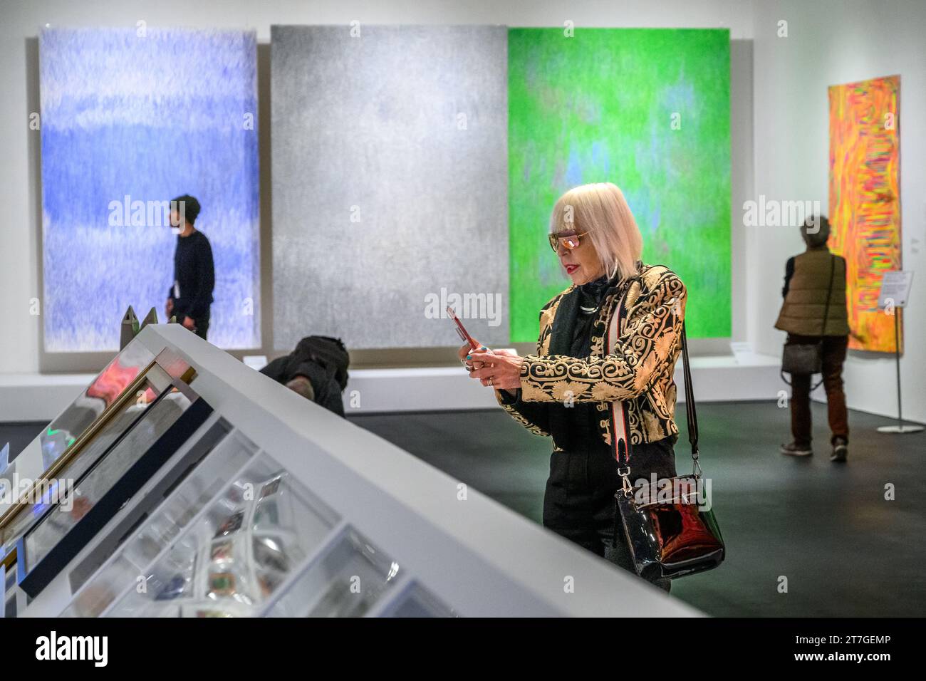 New York, USA,15th Nov. 2023. Argentinian conceptual pop artist Marta ...