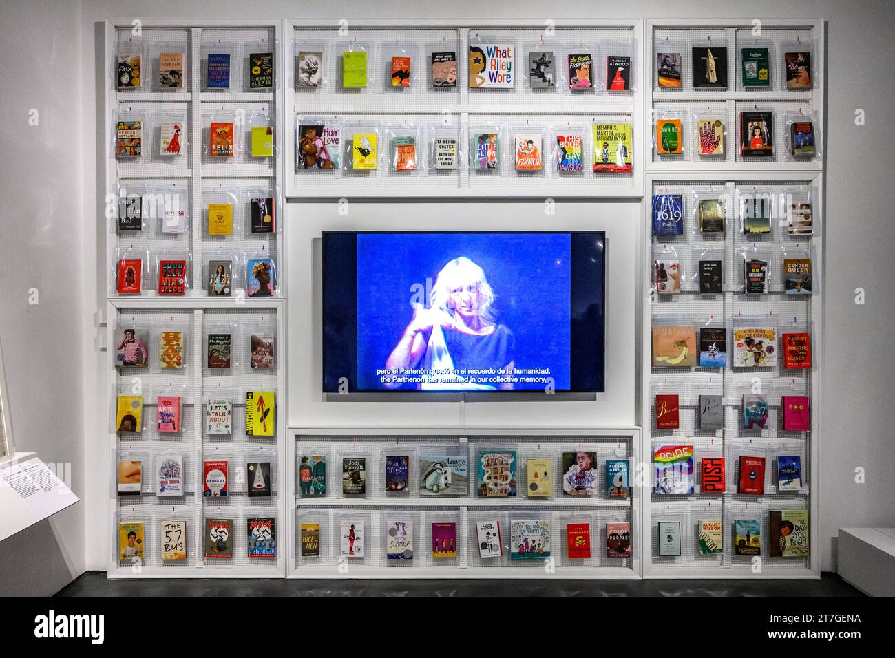 New York, USA,15th Nov. 2023. Argentinian conceptual pop artist Marta ...