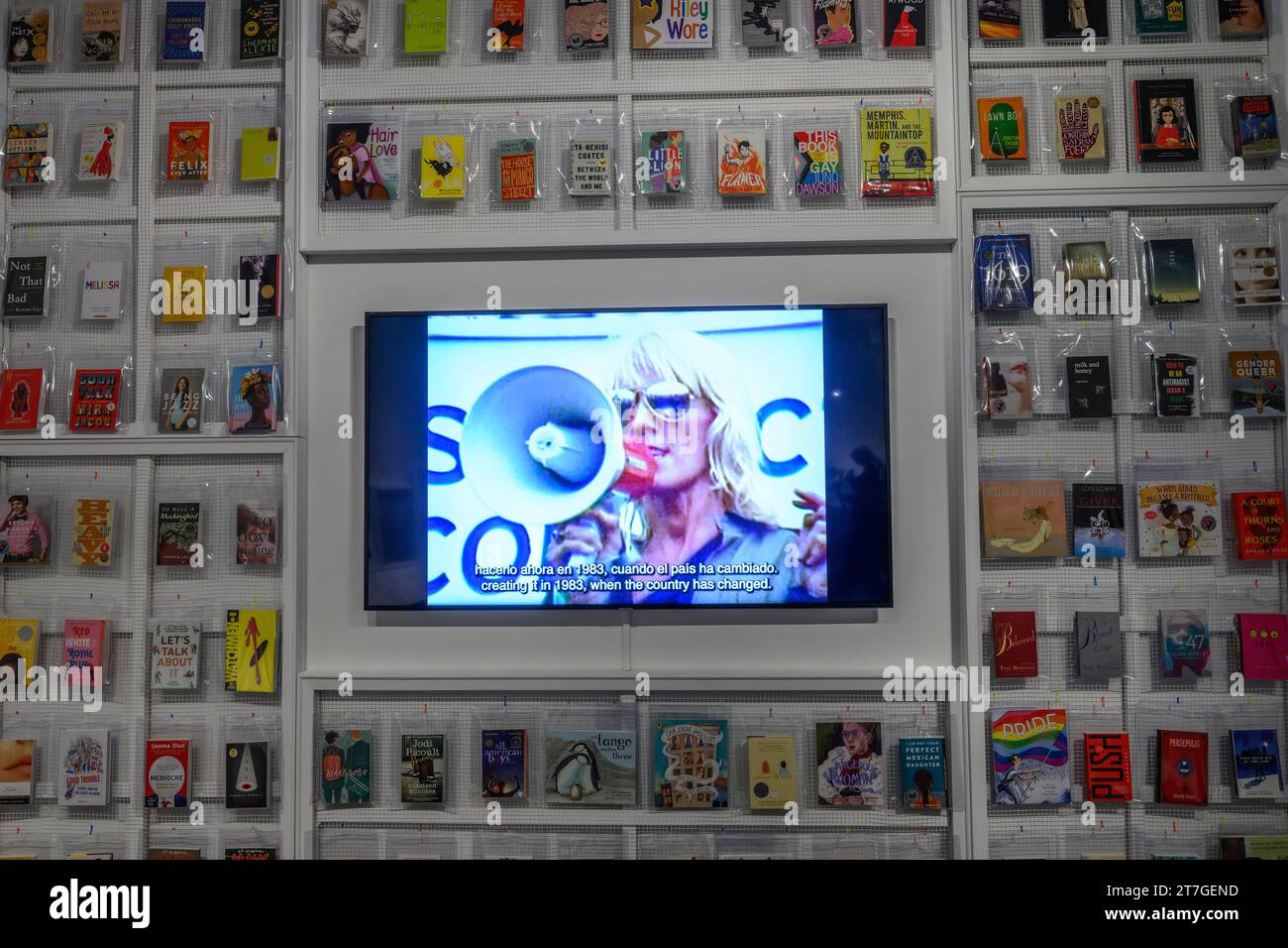 New York, USA,15th Nov. 2023. Argentinian conceptual pop artist Marta ...