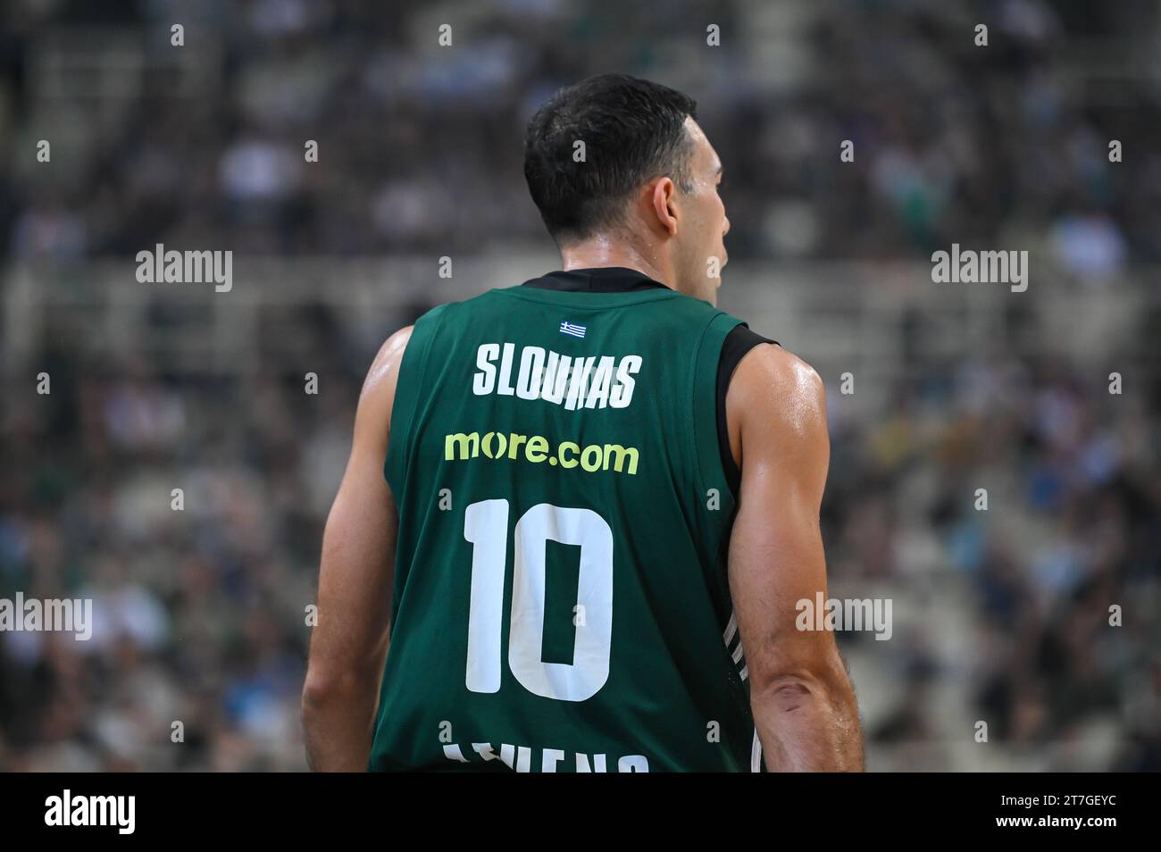 Athens, Lombardy, Greece. 15th Nov, 2023. 10 KOSTAS SLOUKAS of ...