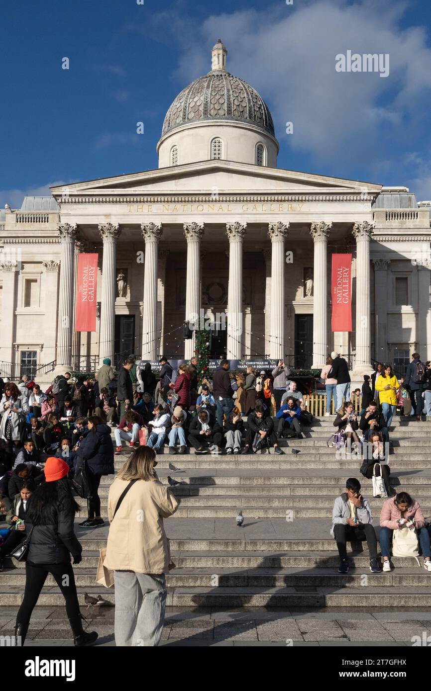 The National Gallery is an art museum in Trafalgar Square in the City ...