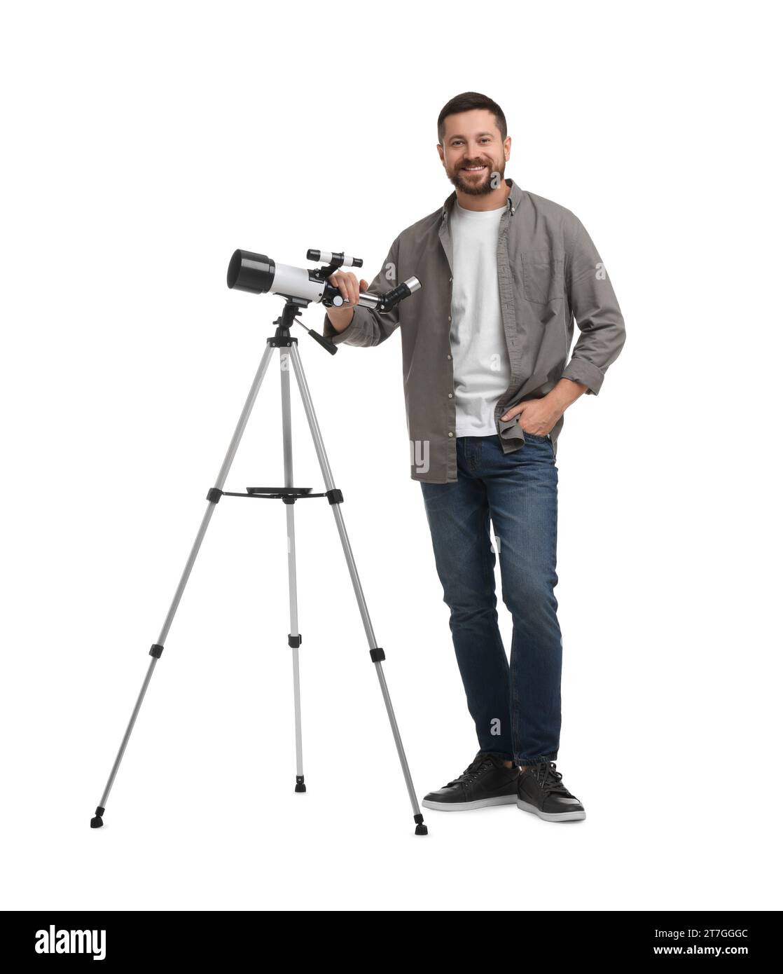 Lunar telescope Cut Out Stock Images & Pictures - Alamy