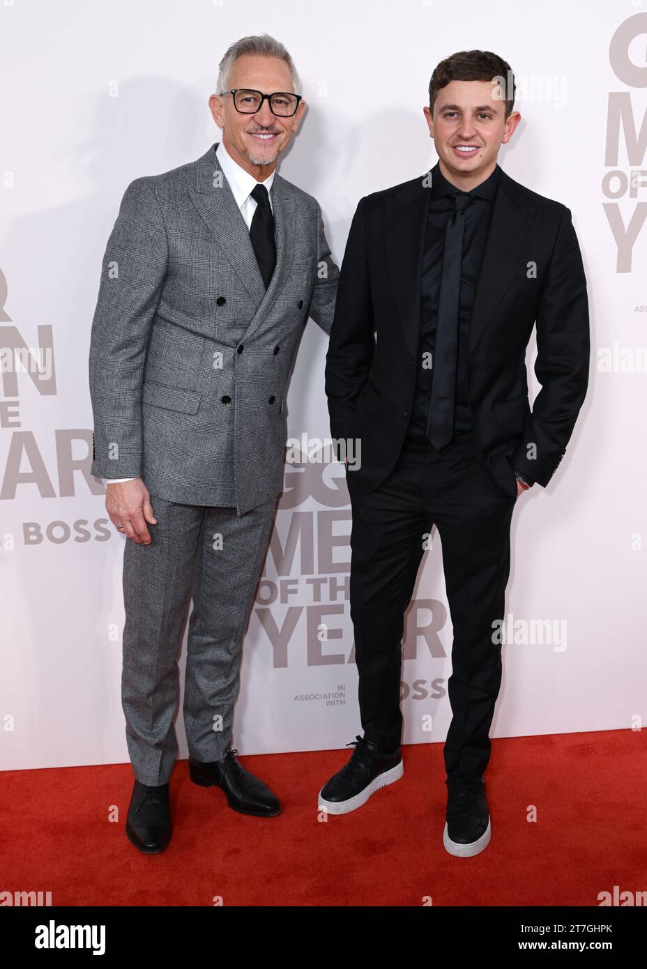 London, UK. November 15th, 2023. Gary Lineker and George Lineker ...