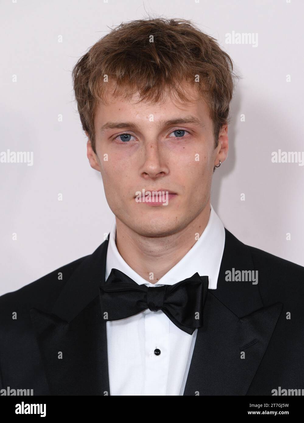 London, UK. November 15th, 2023. Hugh Laughton-Scott arriving at The GQ ...