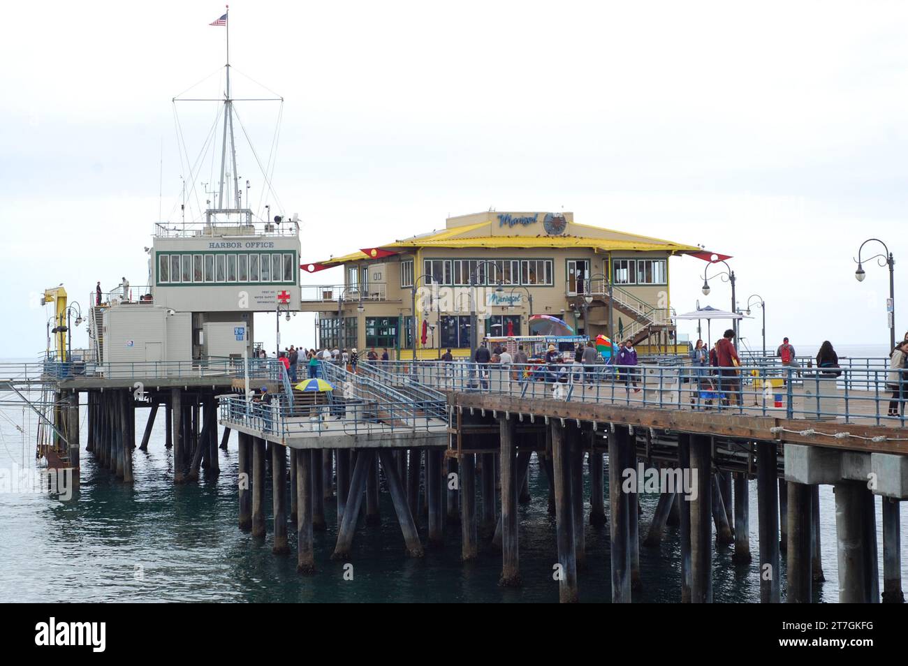 Harbor office santa monica pier hi-res stock photography and images - Alamy