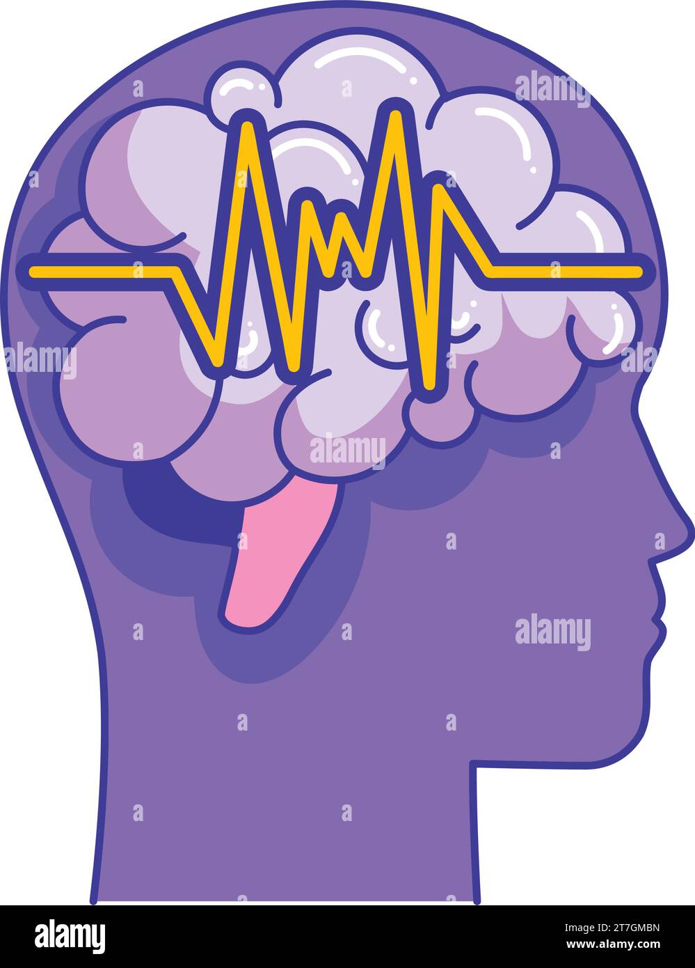 Epilepsy neurology pain Stock Vector Images - Alamy