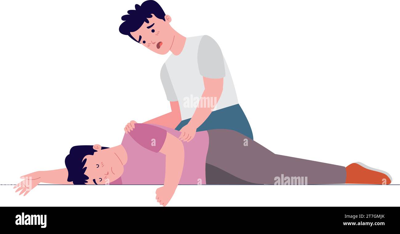 Epileptic man Stock Vector Images - Alamy