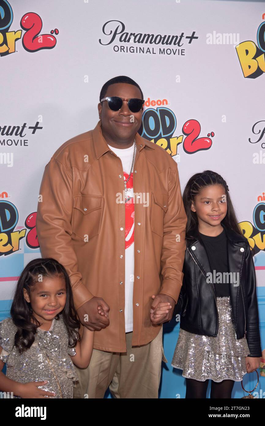 New York, United States. 14th Nov, 2023. (L-R) Gianna Thompson, Kenan ...