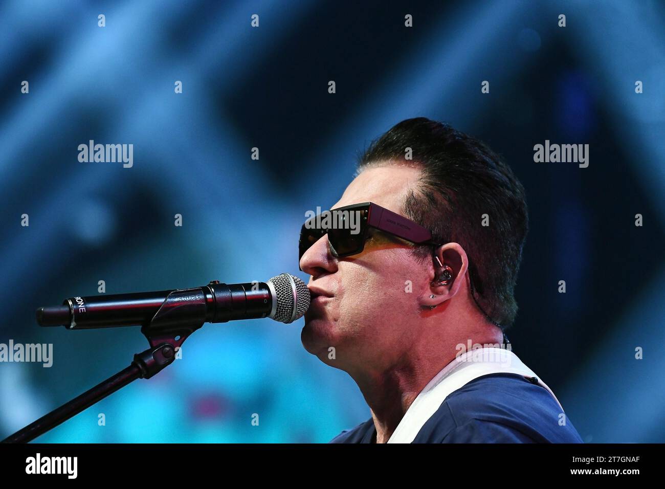 Rio de Janeiro, Brazil, November 14, 2023. Show by singers Bruno and ...