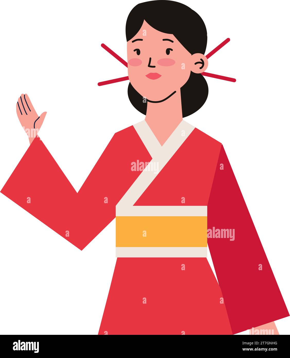 chinese woman portrait Stock Vector Image & Art - Alamy
