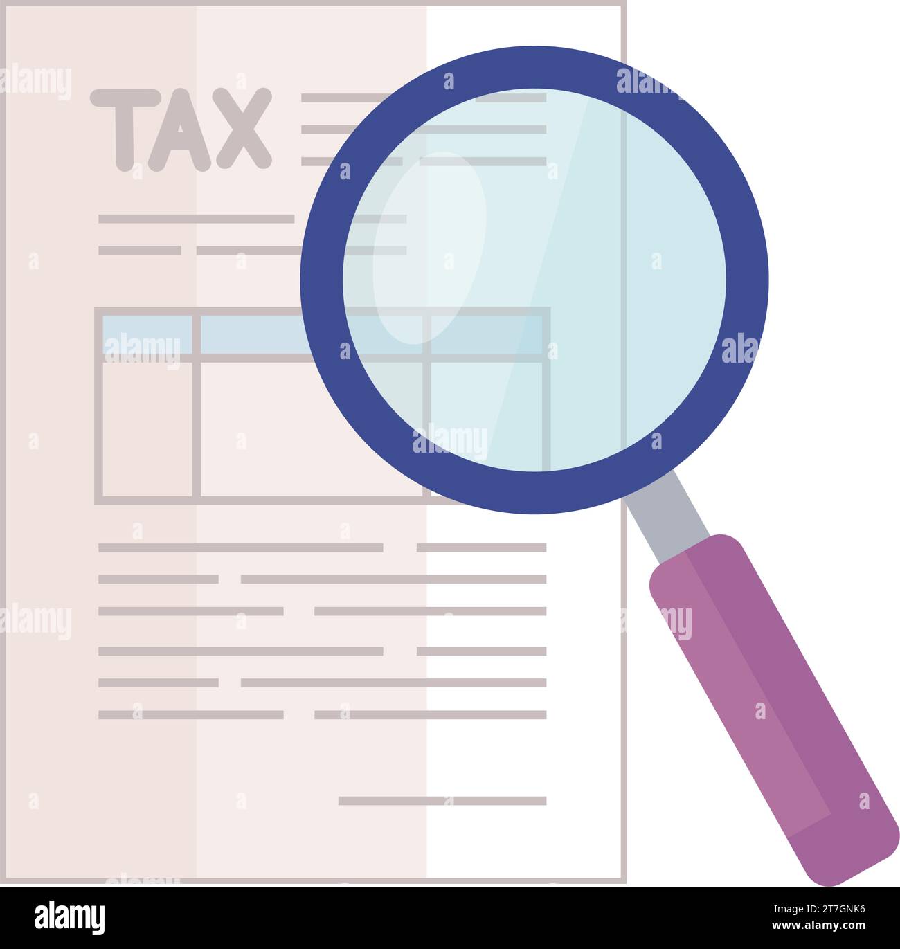 tax declaration report Stock Vector Image & Art - Alamy