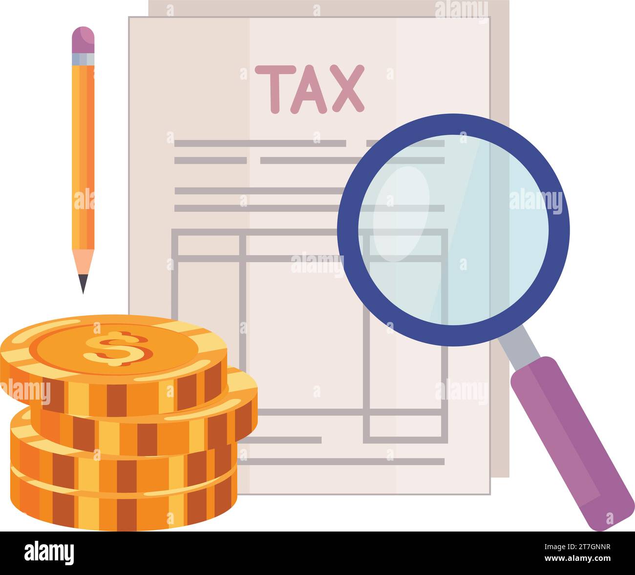 Financial declaration Stock Vector Images - Alamy
