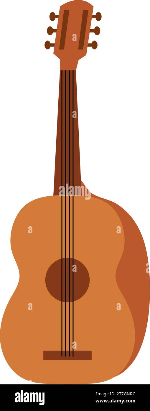 mexican instrument wooden guitarron Stock Vector Image & Art - Alamy