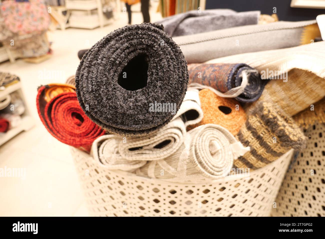 collection of Seamless colorful carpet Stock Photo - Alamy