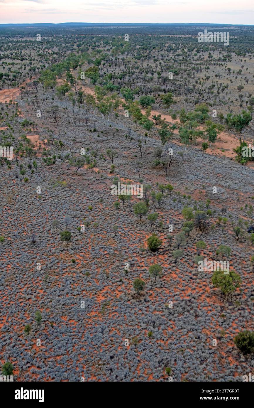 Aerial of the desert south of Alice Springs Stock Photo - Alamy