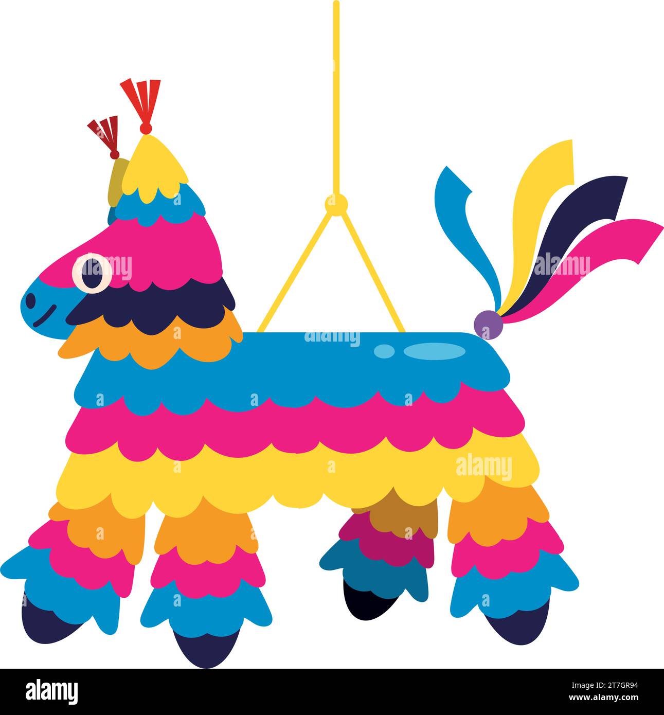 mexico pinata donkey Stock Vector Image & Art - Alamy