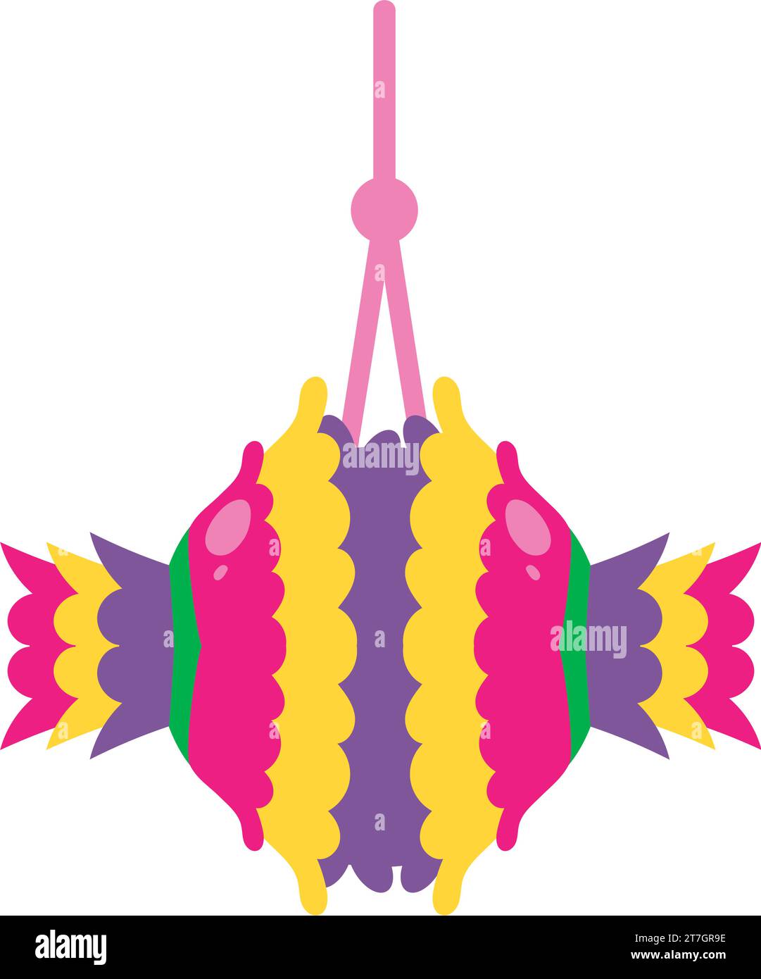 Cute children pinata birthday Cut Out Stock Images & Pictures - Alamy