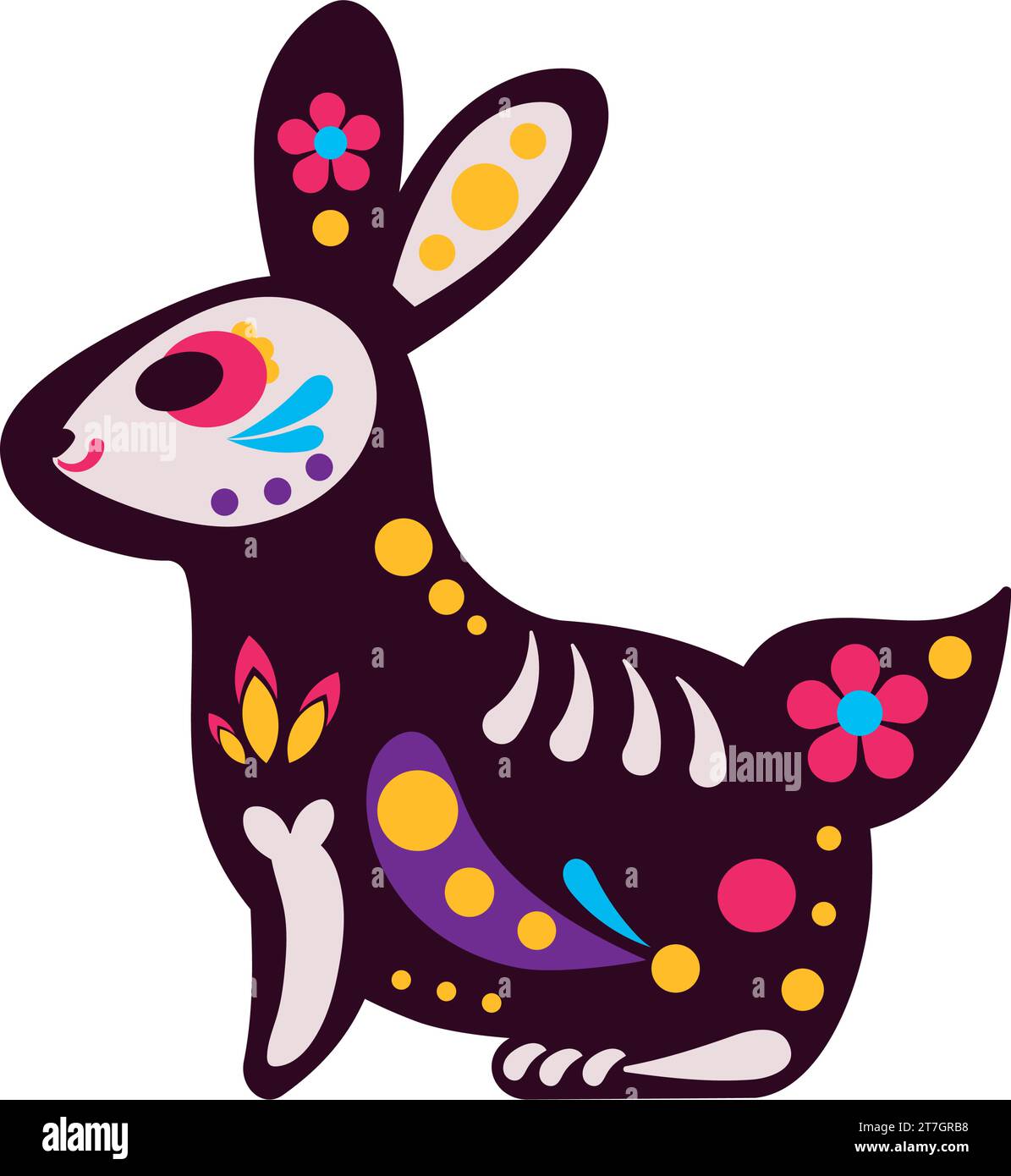 Rabbit character mexico Cut Out Stock Images & Pictures - Alamy