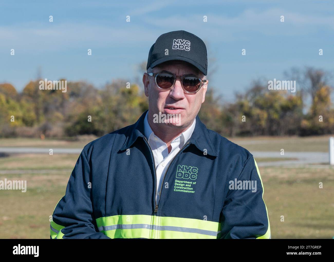Commissioner of Department of Design and Construction Thomas Foley ...