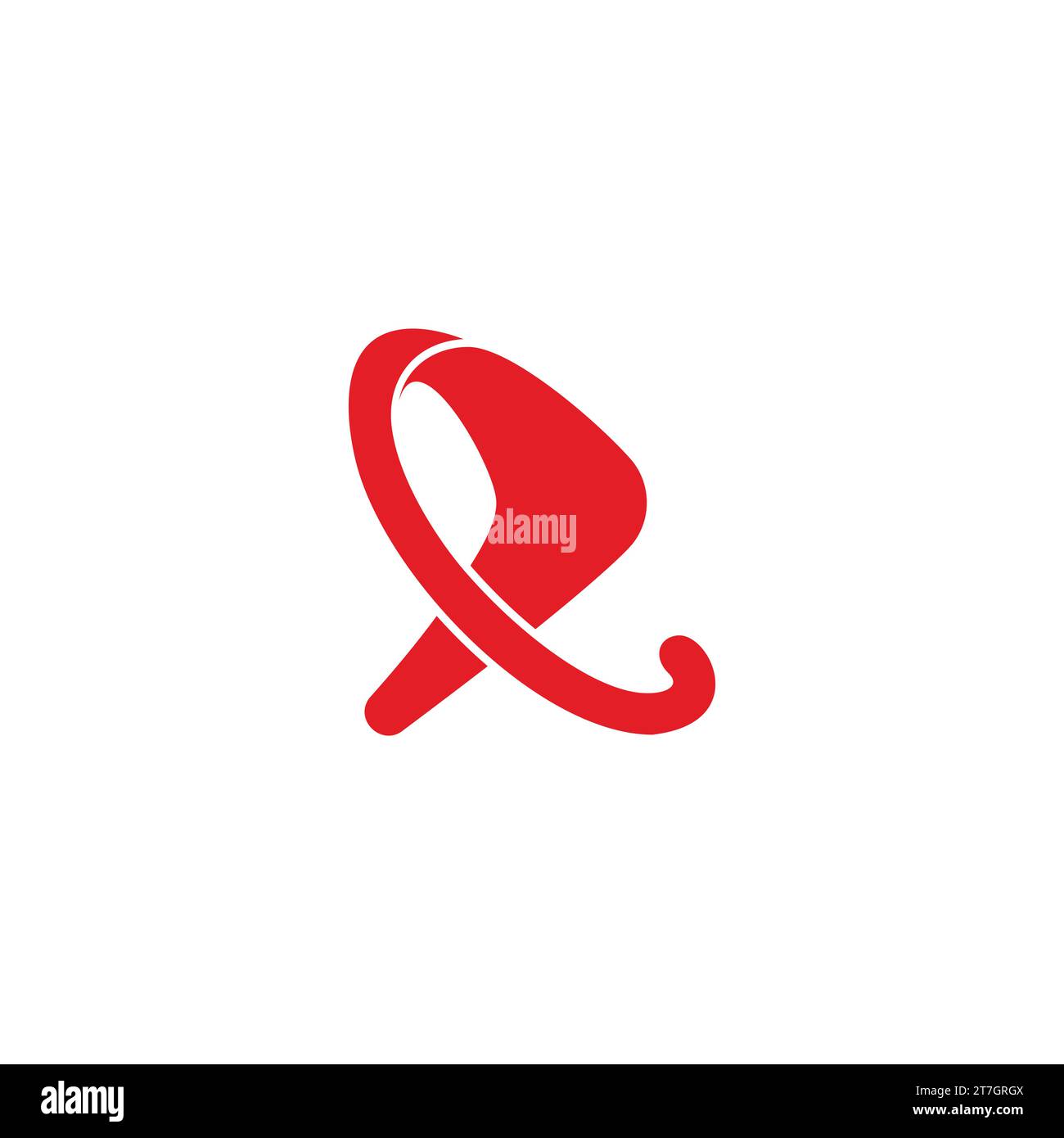 letter r red arrow abstract 3d logo vector Stock Vector Image & Art - Alamy