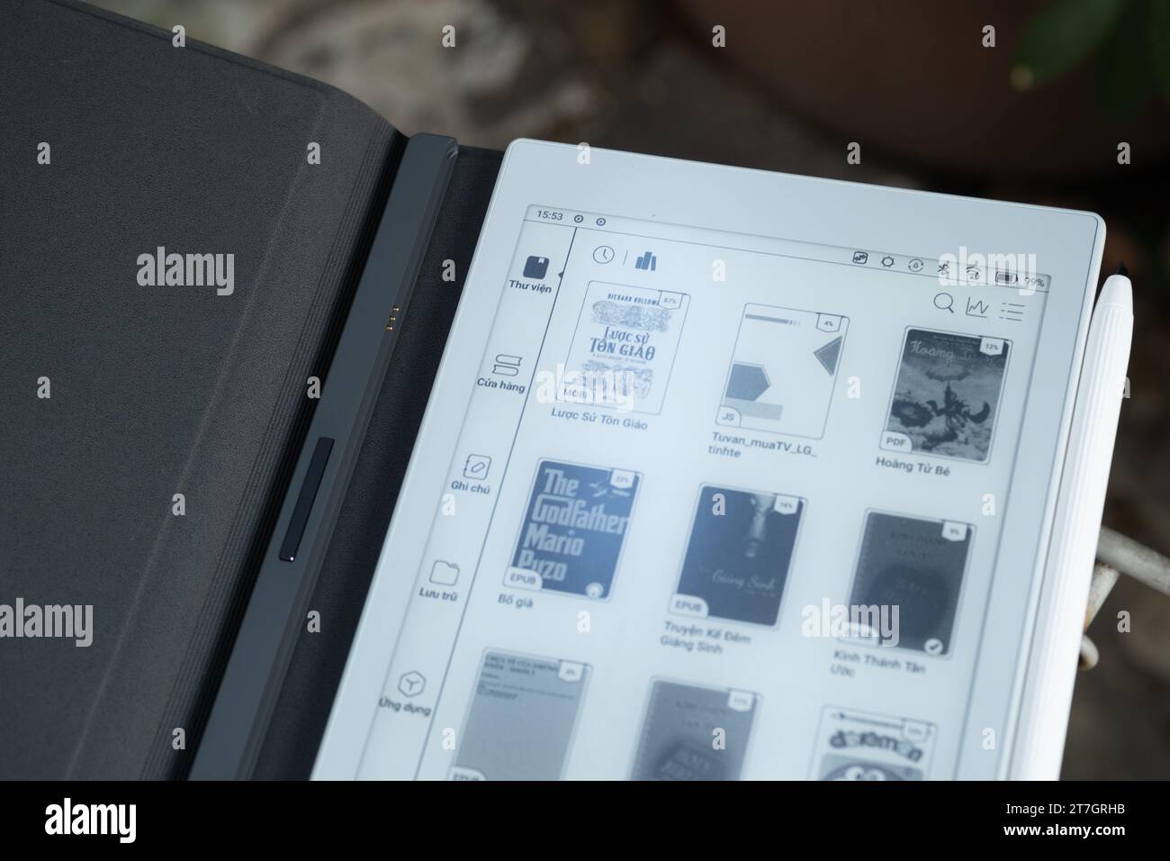 HCMC, VN - Nov 2023. Boox Tab Nova Air 2 for editorial use Stock Photo ...