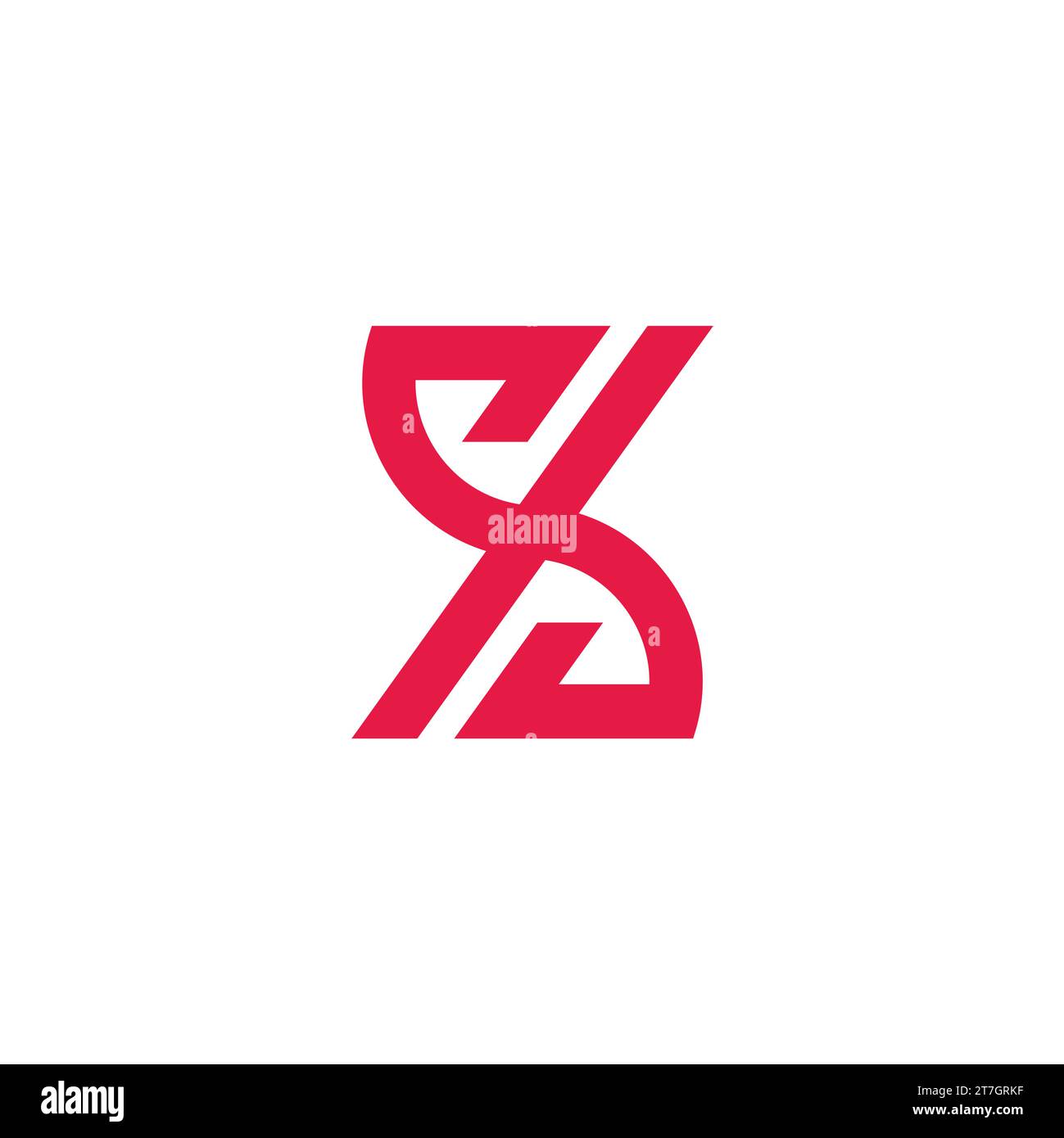 letter sx simple arrows stripes logo vector Stock Vector Image & Art ...