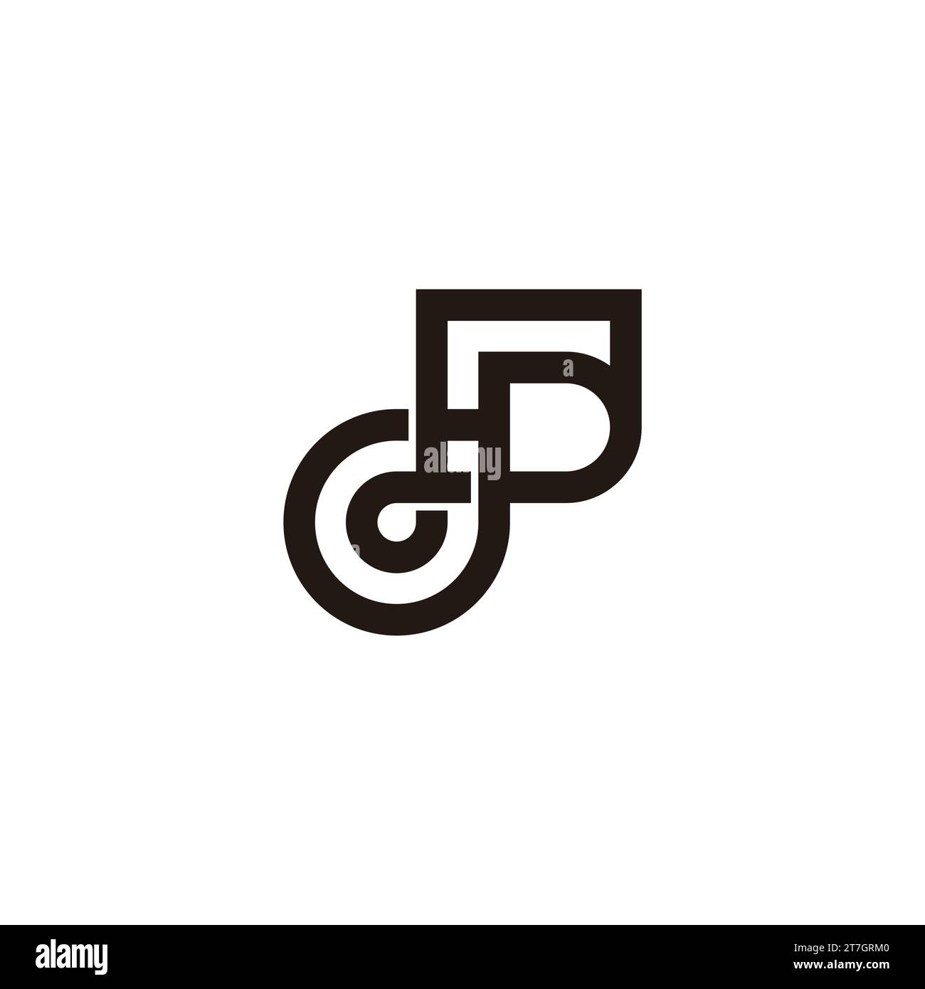 letter dp wheel machine abstract logo vector Stock Vector Image & Art ...