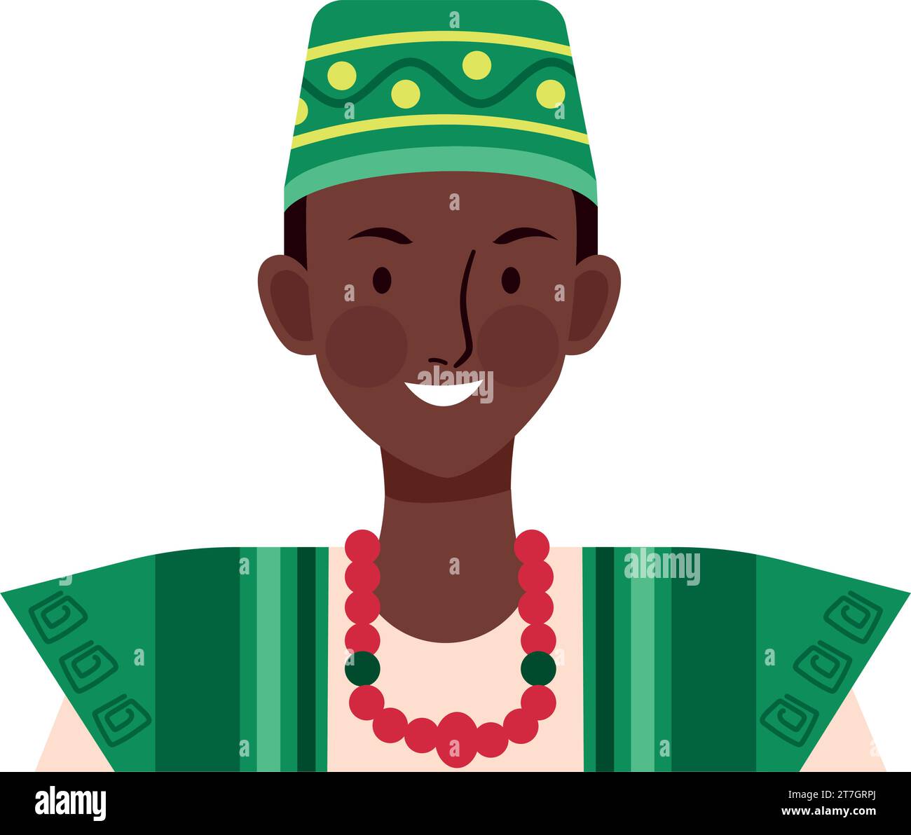 Traditional nigerian clothing Cut Out Stock Images & Pictures - Alamy