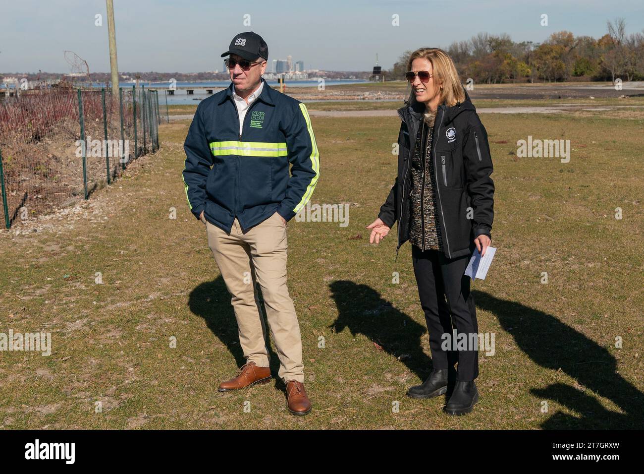 Commissioner of Department of Design and Construction Thomas Foley and ...