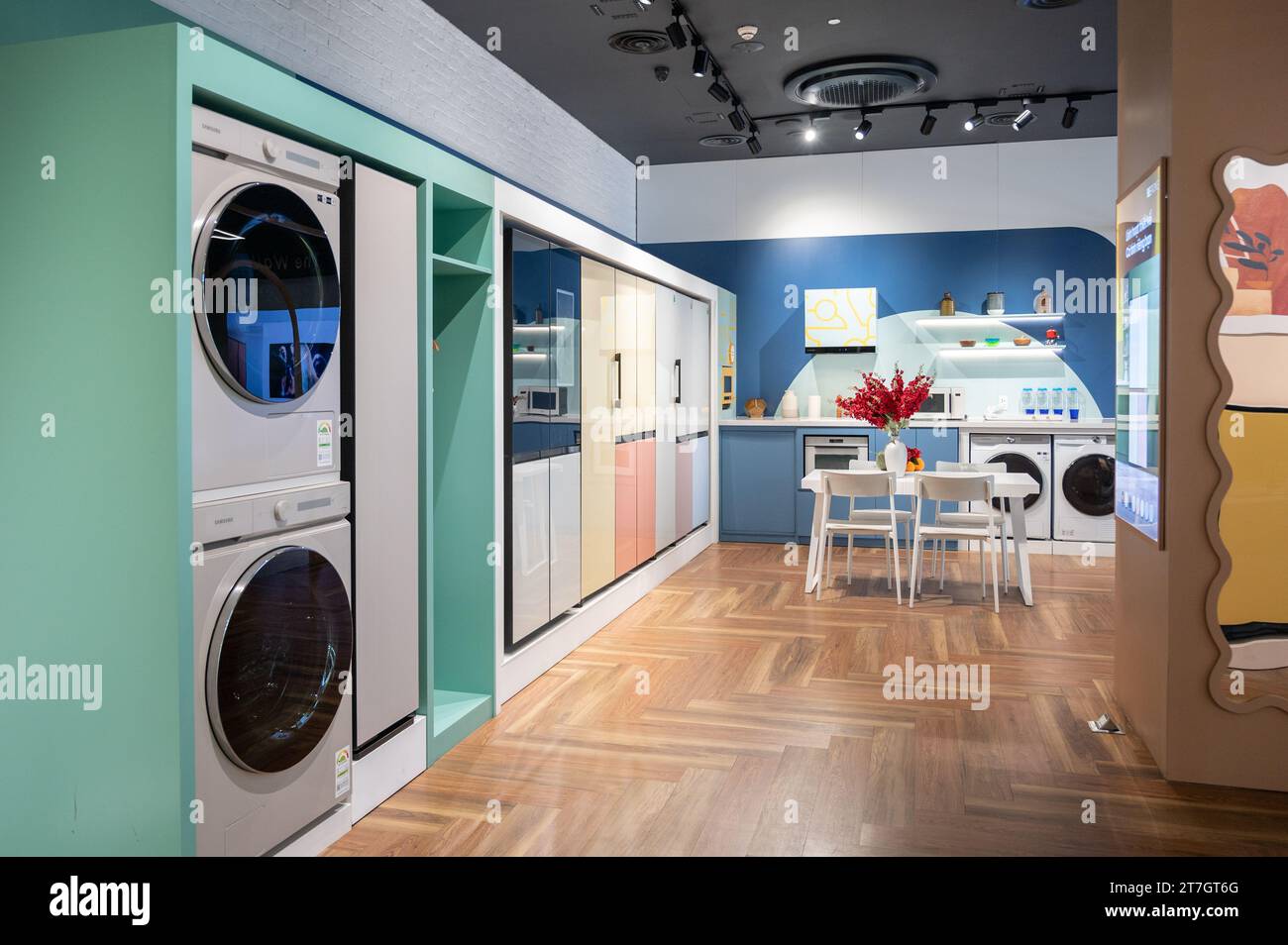 HCMC, VN - Nov 2023. Samsung ecosystem for editorial use Stock Photo ...