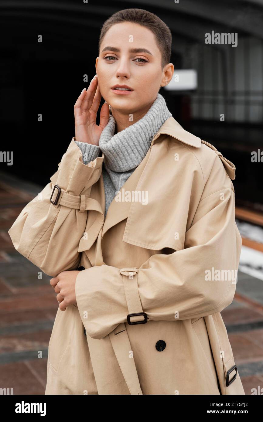 Medium shot woman posing 3 Stock Photo - Alamy