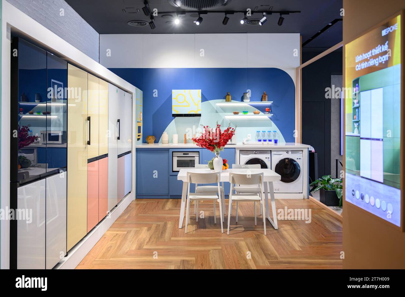 HCMC, VN - Nov 2023. Samsung ecosystem for editorial use Stock Photo ...