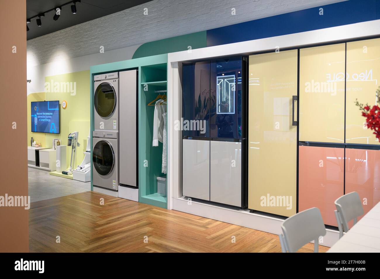 HCMC, VN - Nov 2023. Samsung ecosystem for editorial use Stock Photo ...