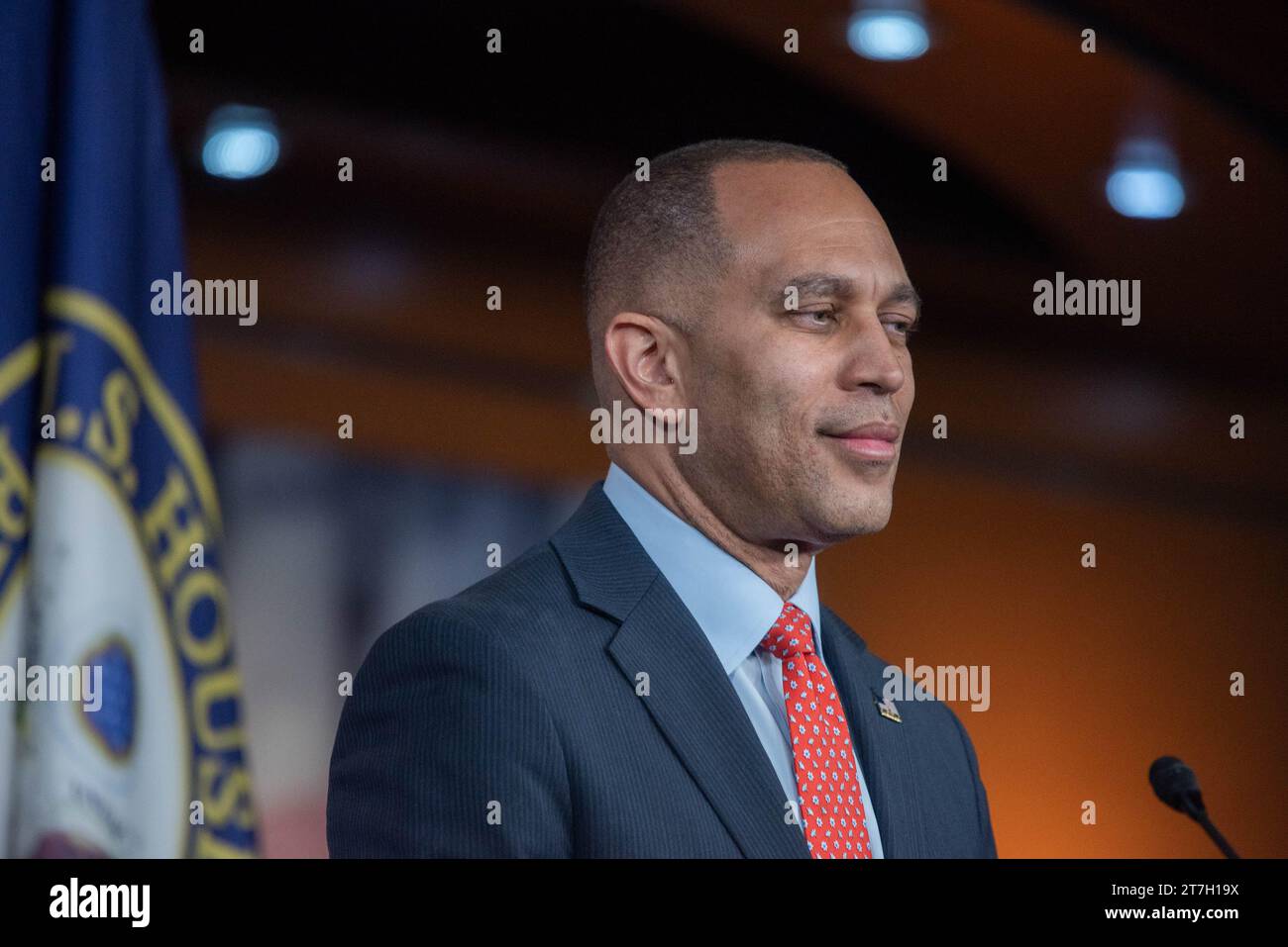 United States House Minority Leader Hakeem Jeffries (Democrat of New ...