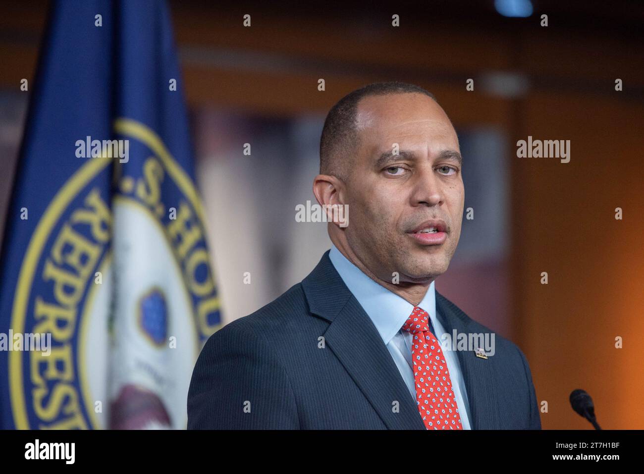 United States House Minority Leader Hakeem Jeffries (Democrat of New ...