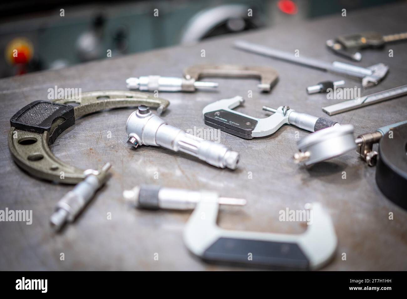 Machines of the metal industrial factory of the numerical control ...