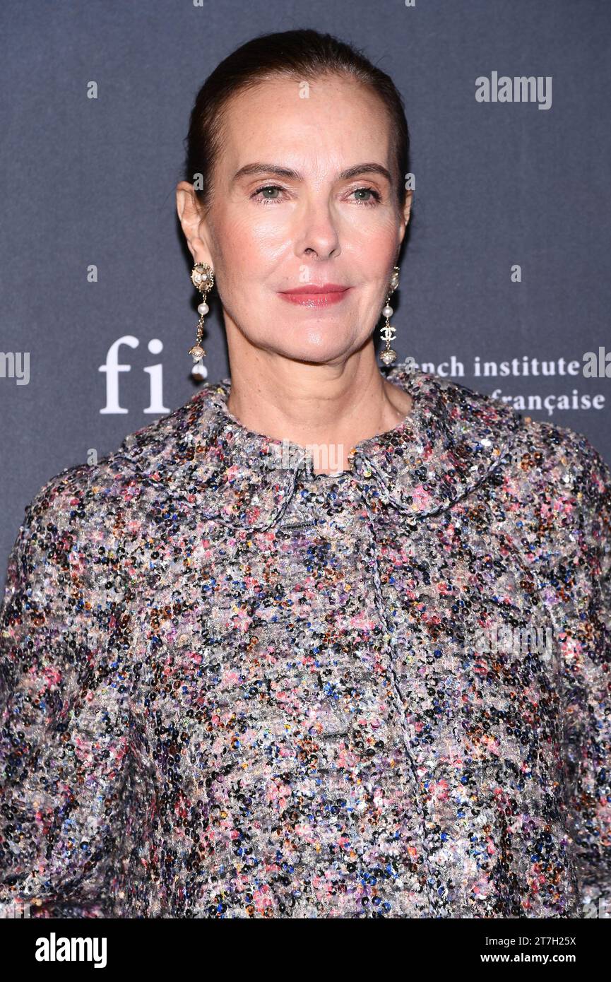 New York, USA. 15th Nov, 2023. Honoree Carole Bouquet attends the ...
