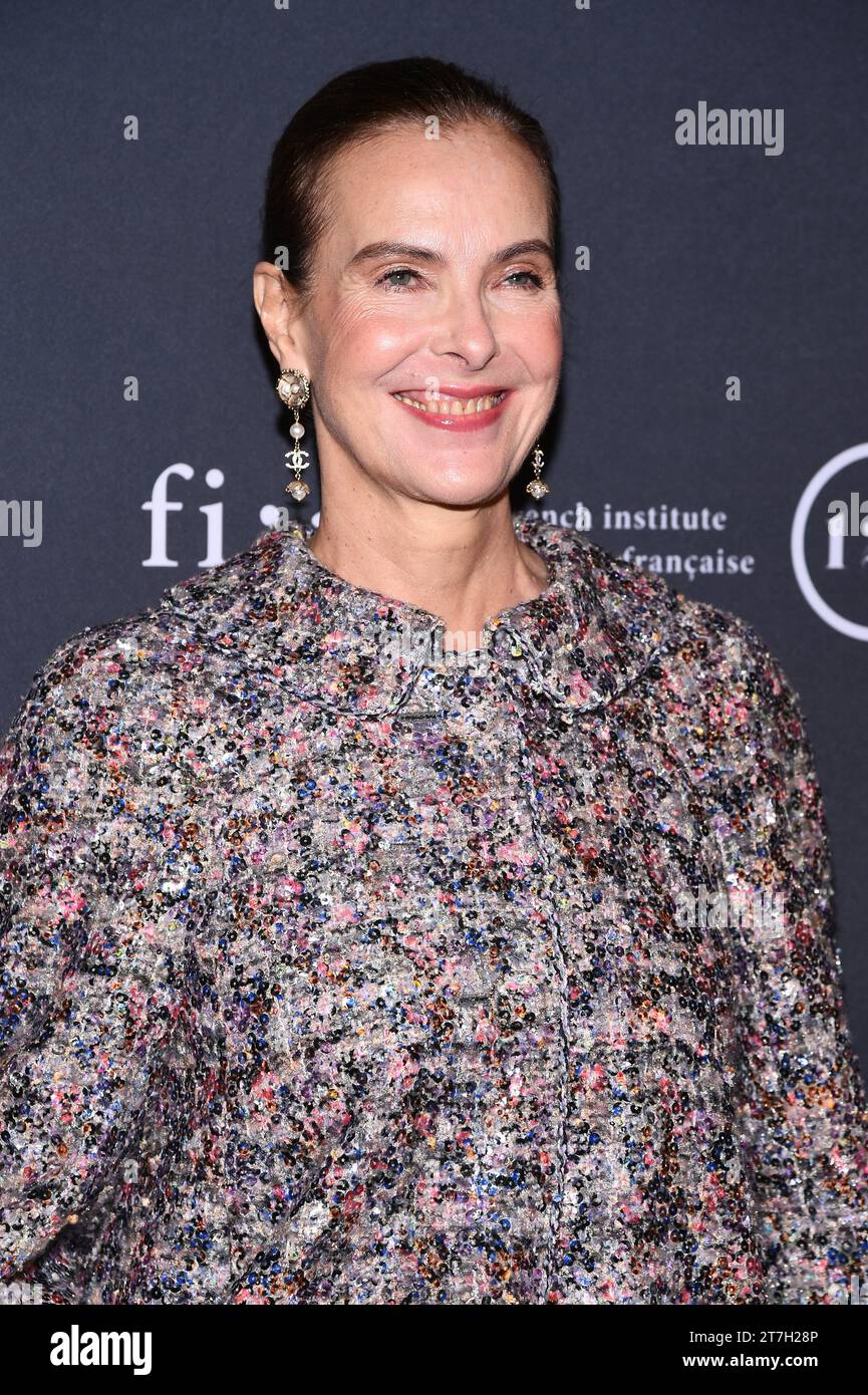New York, USA. 15th Nov, 2023. Honoree Carole Bouquet attends the ...