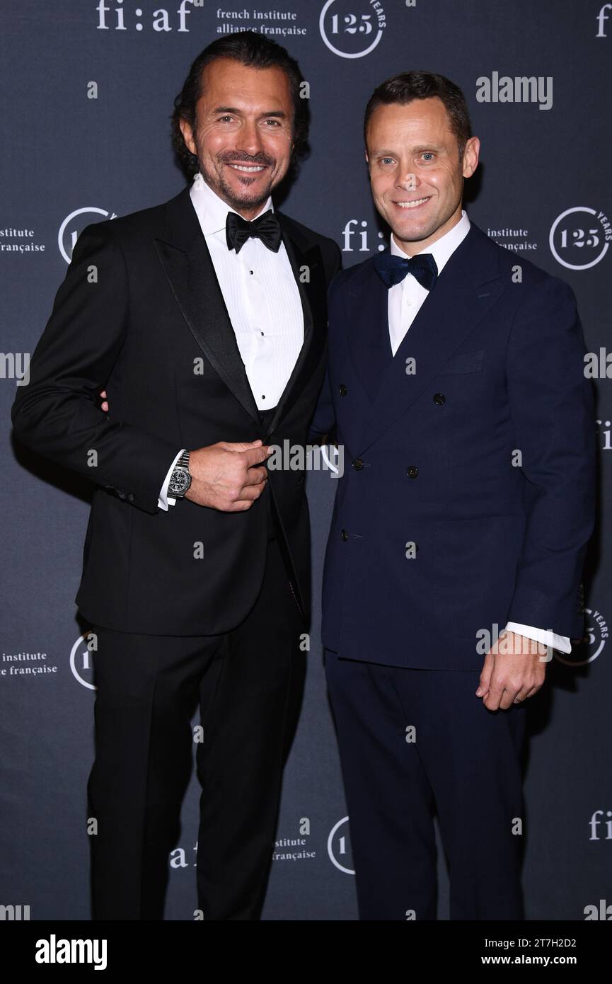 New York, USA. 15th Nov, 2023. (L-R) French actor William Abadie and ...