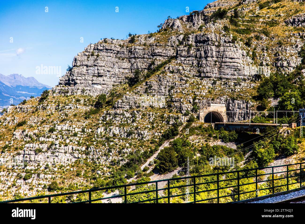 Numerous tunnels along the route, ride on Tito's spectacular mountain ...