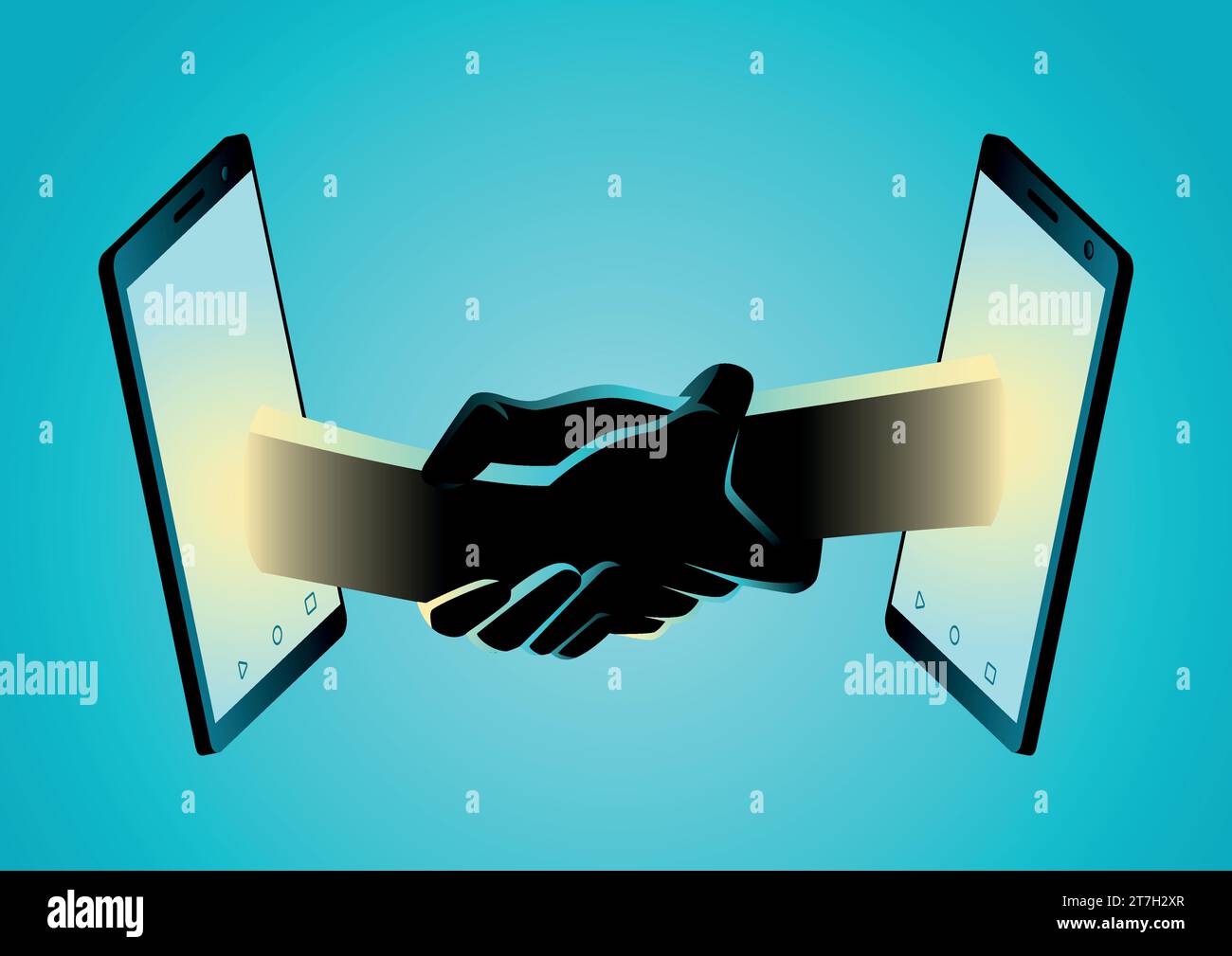 Dependable communication Stock Vector Images - Alamy