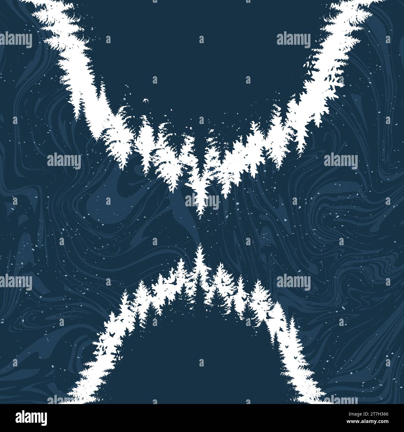 Grunge dark forest background Stock Vector Image & Art - Alamy