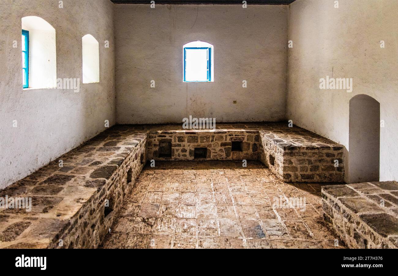 Hamam, Turkish bath, ruined town of Stari Bar, originally from the 11th ...