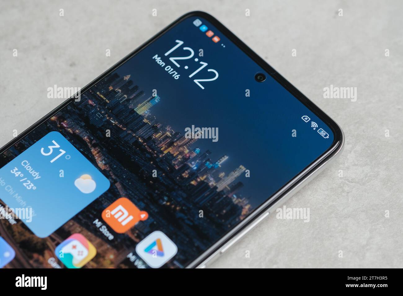 HCMC, VN - Nov 2023. Redmi K60 for editorial use Stock Photo - Alamy