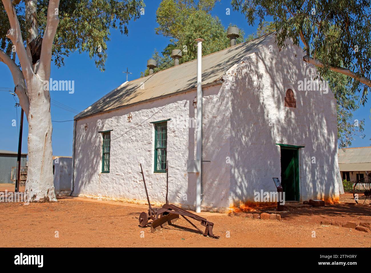 The mission church at Hermannsburg Historic Precinct Stock Photo - Alamy