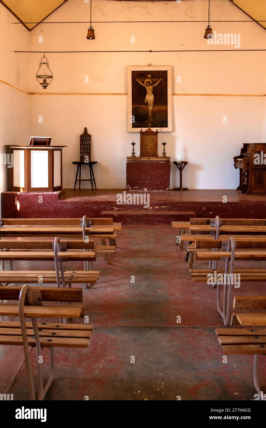 The mission church at Hermannsburg Historic Precinct Stock Photo - Alamy